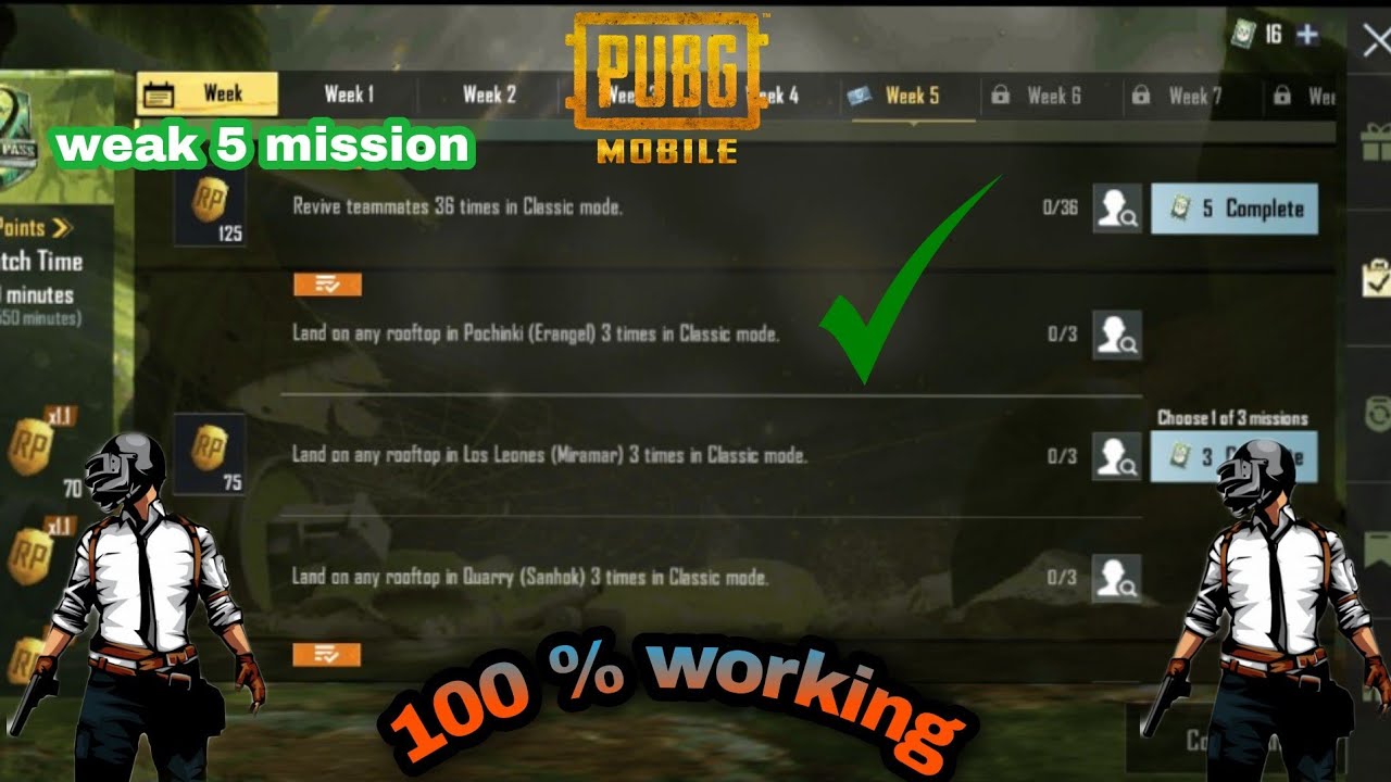 land on any rooftop in pochinki erangel 3 times in classic mode/ land ...