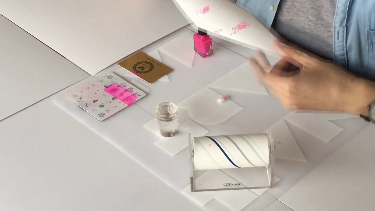 Nail art roller stand kit - YouTube