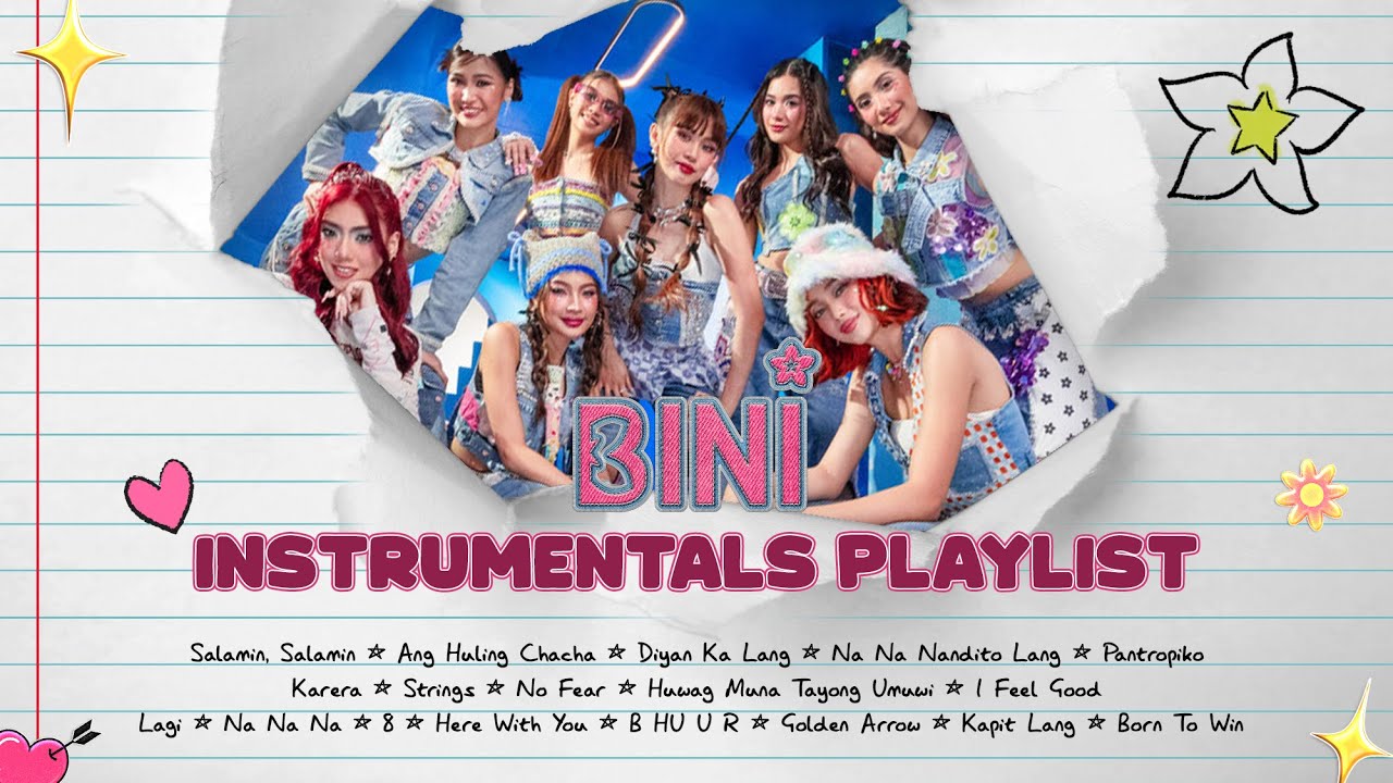 BINI Instrumental playlist (Complete Songs) - YouTube Music