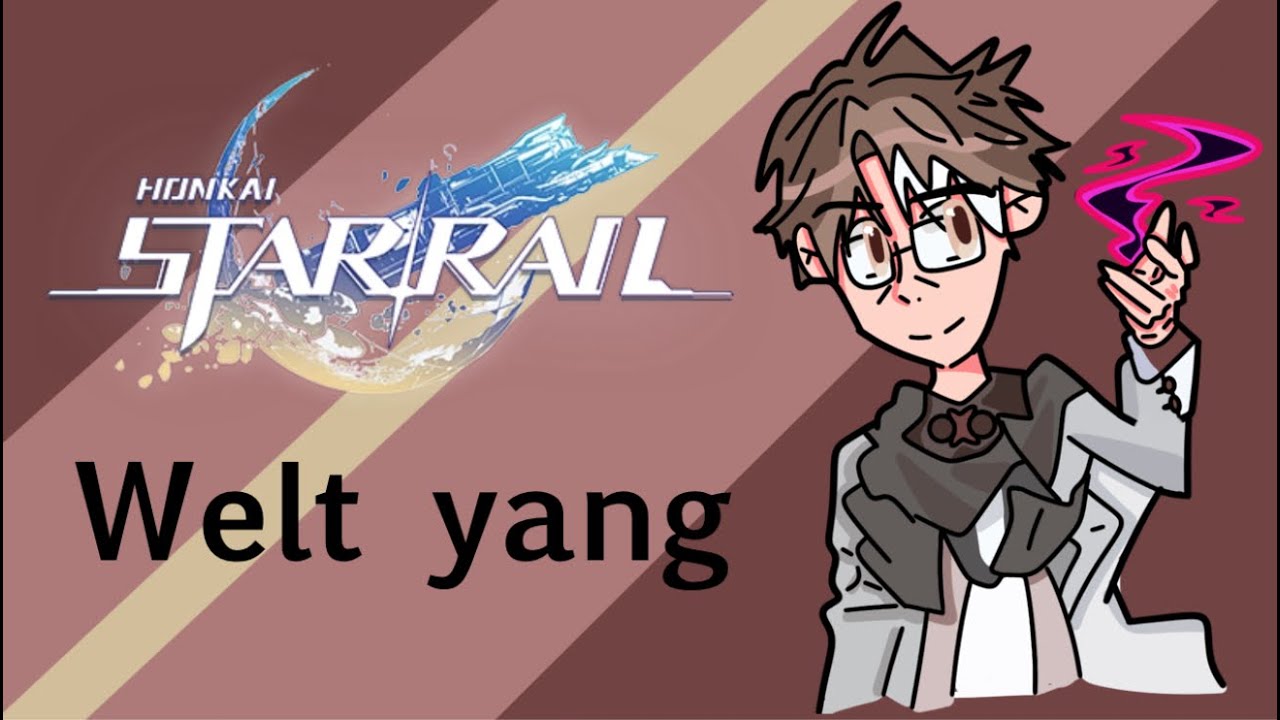 Honkai star rail welt yang drawing - YouTube
