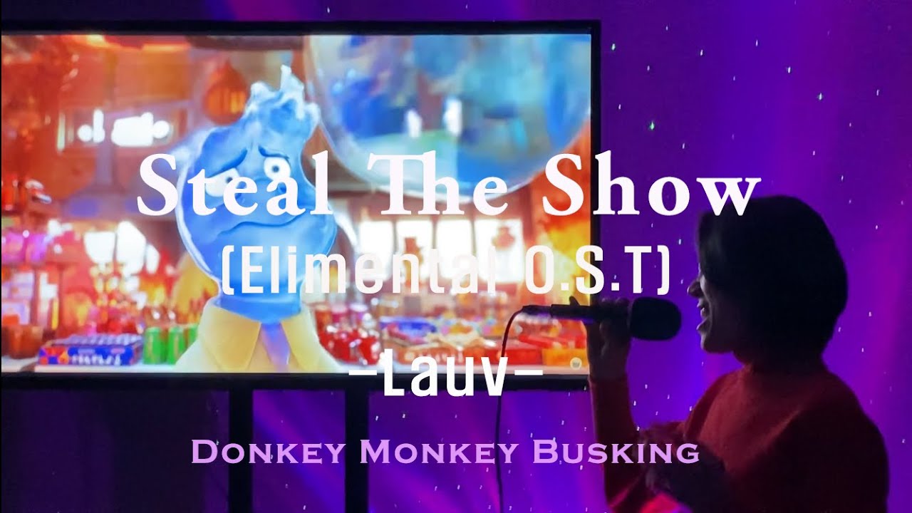‘Steal The Show(Elemental O.S.T) - Lauv’, covered by ‘Donkey Monkey Busking’ - YouTube
