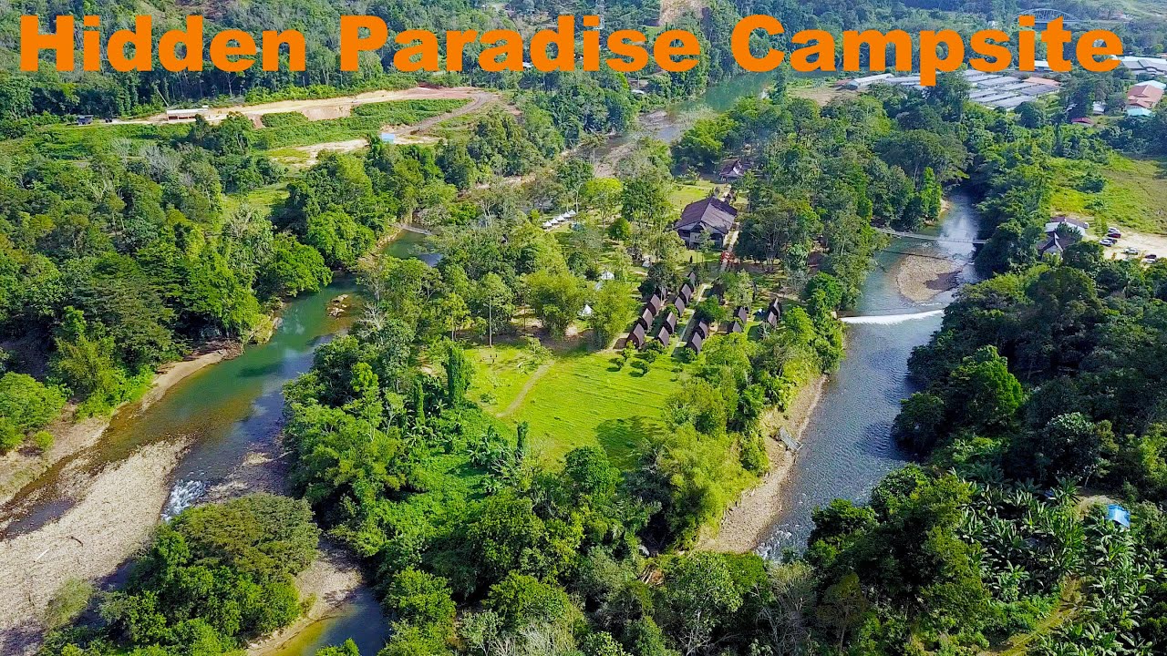 Ovai Hidden Paradise Resort Drone View In 4K | Papar, Sabah. - YouTube