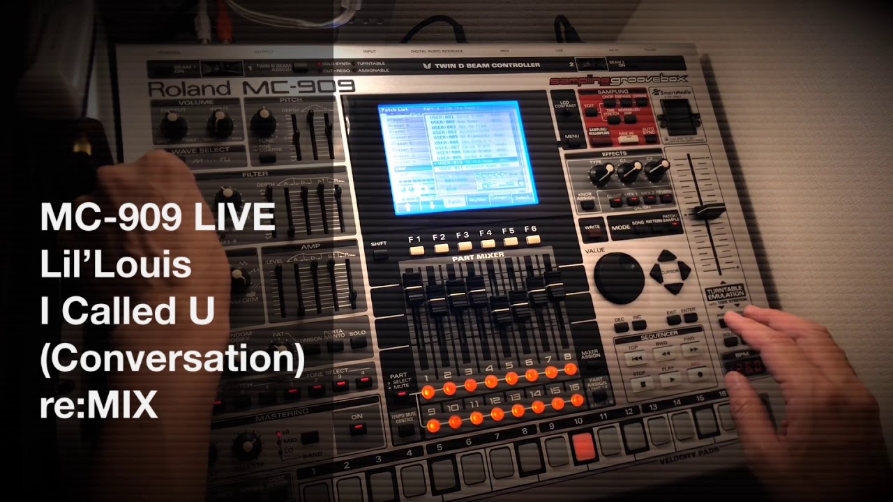 MC-909 Lil’Louis I Called U (Conversation) re:MIX - YouTube