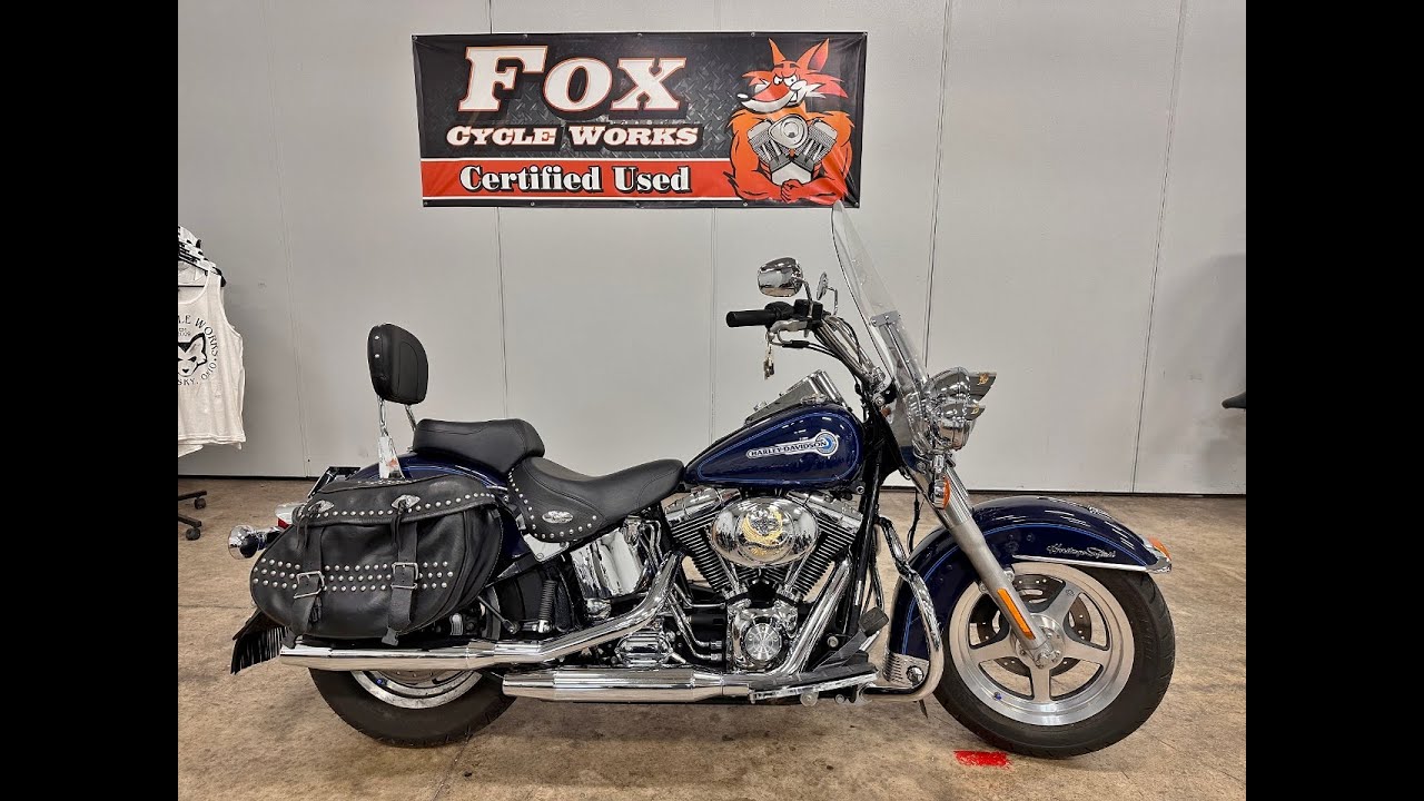 13868 2005 FLSTC Fox Cycle Sales - YouTube