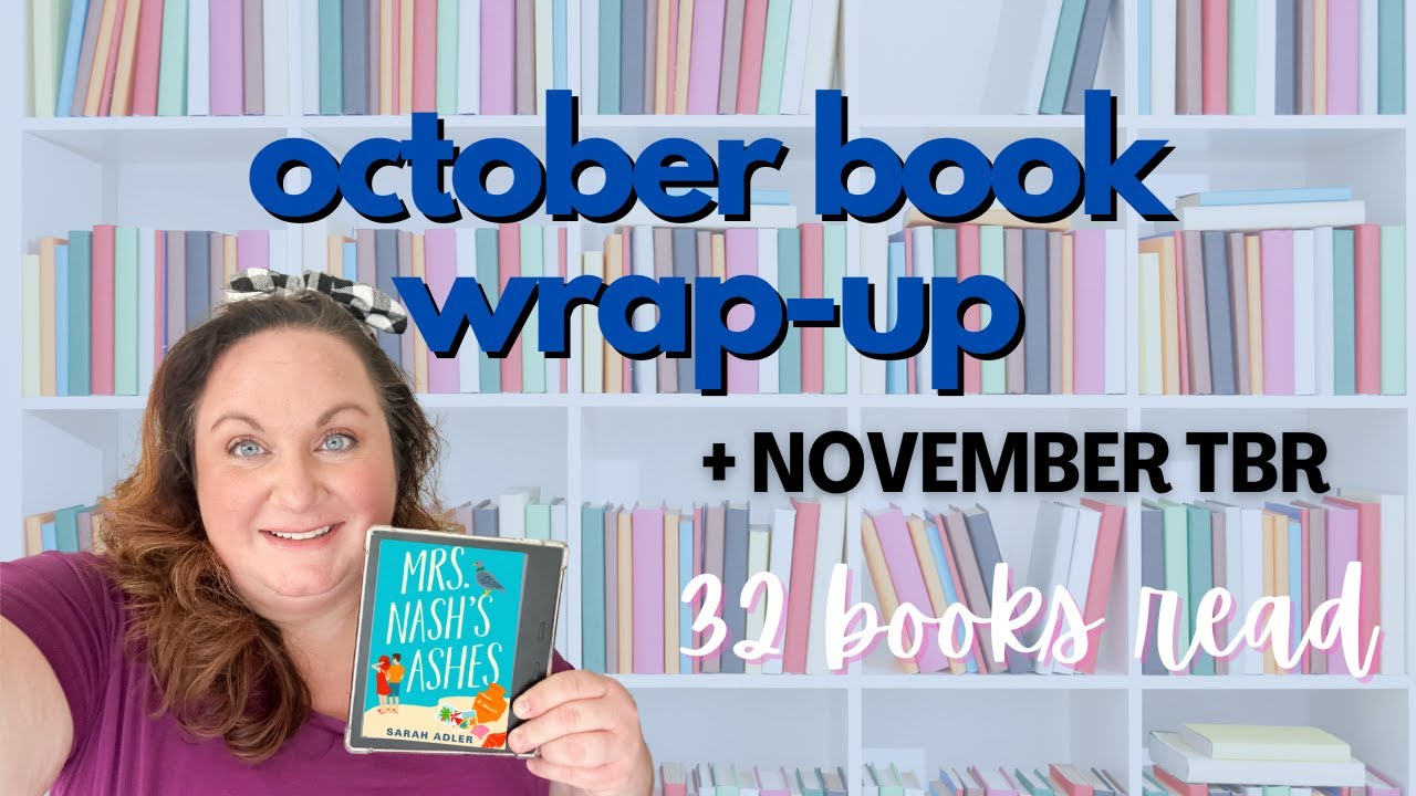 October Reading Wrap Up + November TBR - YouTube