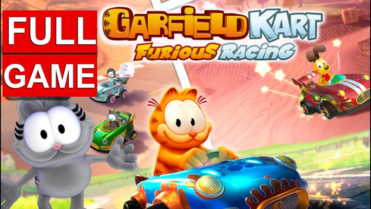 GARFIELD KART FURIOUS RACING - FULL GAME PLAYTHROUGH (XBOX ONE) JOGO ...