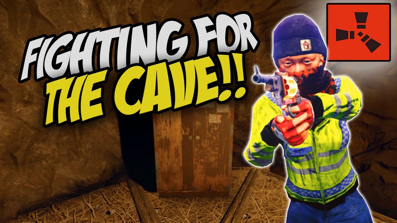 FIGHTING FOR THE CAVE! - Rust Co-op Survival Gameplay - YouTube