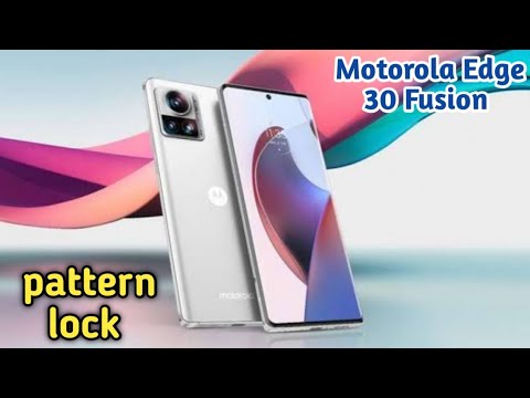 How To Set Screen Lock Pattern In Motorola Edge 30 Fusion,Screen Lock ...