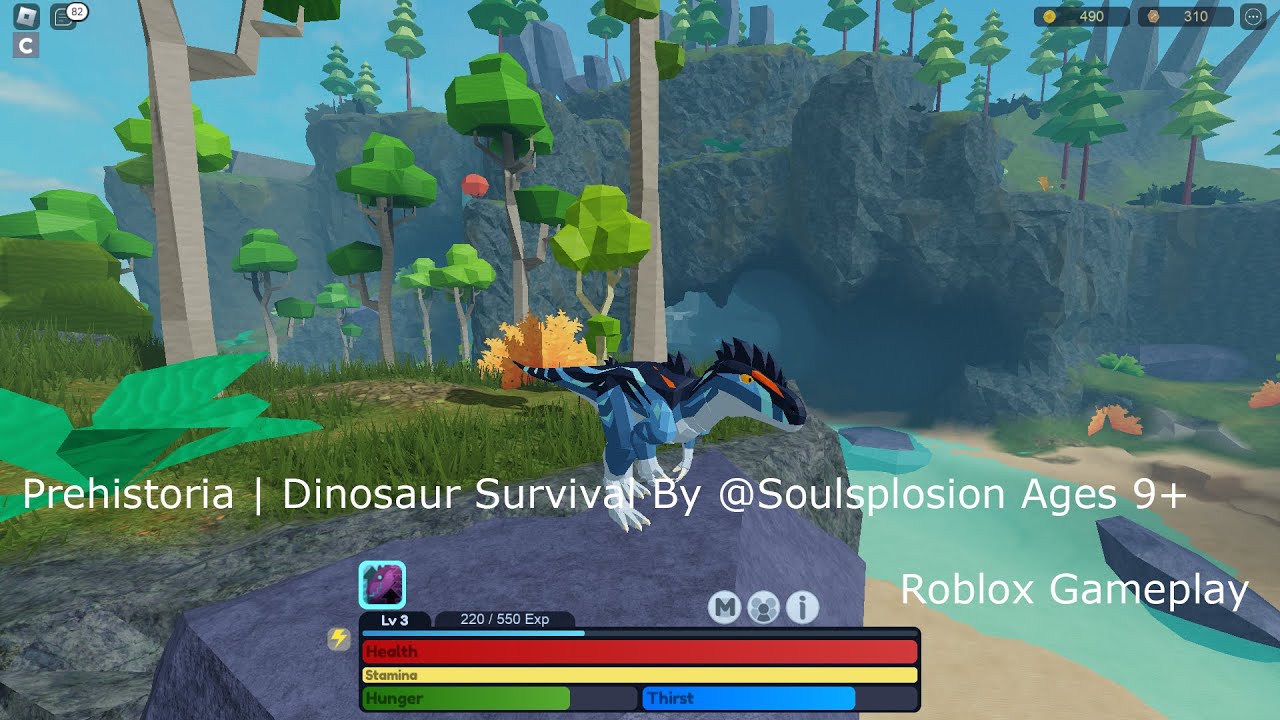 Prehistoria | Dinosaur Survival By @Soulsplosion Ages 9+ (Roblox ...
