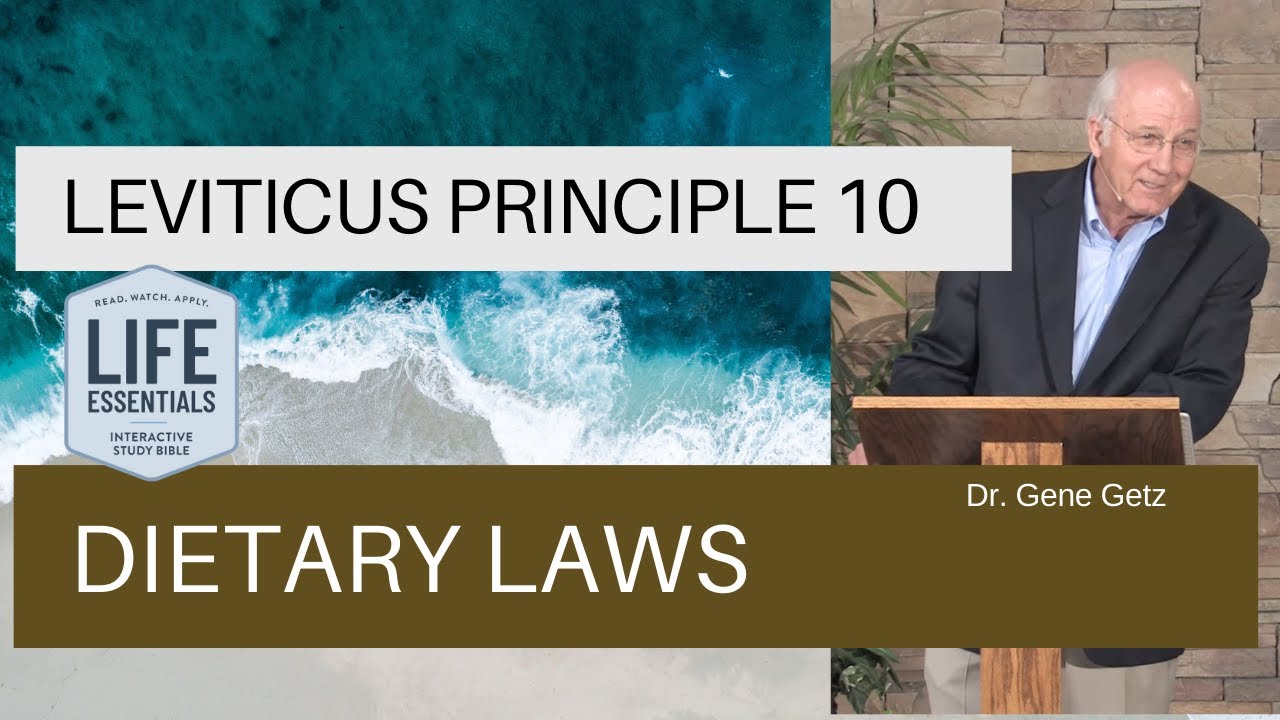 Leviticus Principle 10: Dietary Laws - YouTube