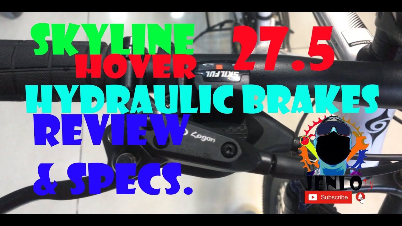 SKYLINE hover 27.5 Hydraulic Brakes Review and SPECS. - YouTube