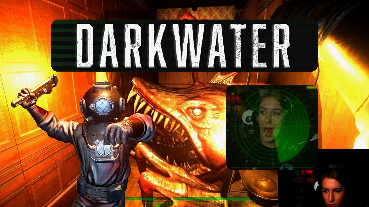 Submarine shenanigans in the new co-op horror game - DARKWATER - YouTube