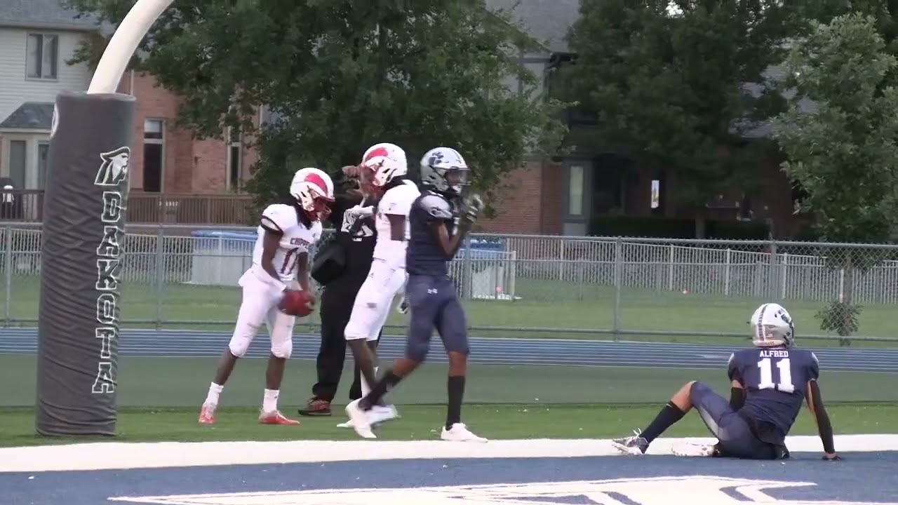 Chippewa Valley 2024 WR/RB Shamar Heard makes a great catch from 2024 ...