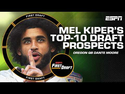 ⭐️Mel Kiper's TOP-10 PROSPECTS of 2027 NFL Draft⭐️ w/Field Yates [Preseason] | First Draft🏈