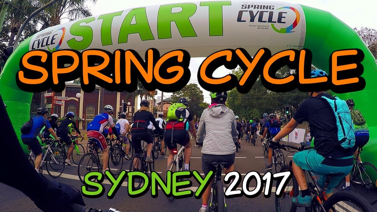 Sydney Spring Cycle 2017 in 60 seconds (1080p) - YouTube