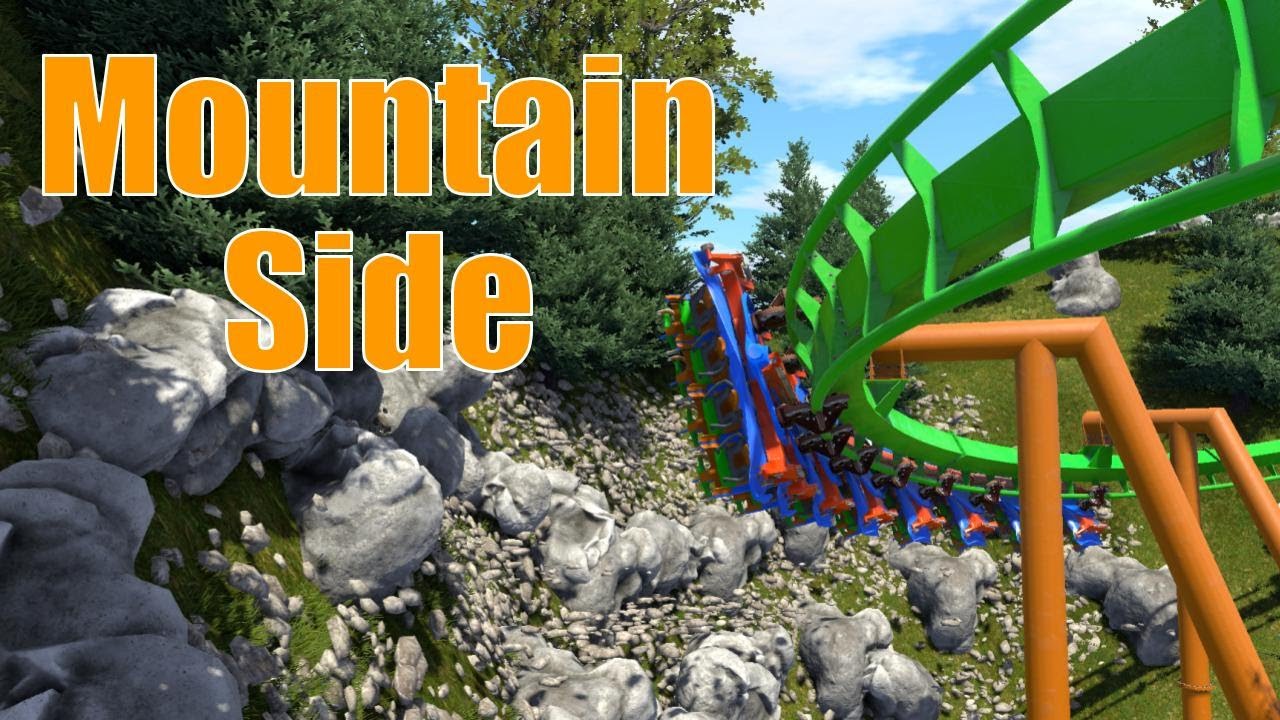 Soaring High POV Terrain B&M Flying Coaster - YouTube