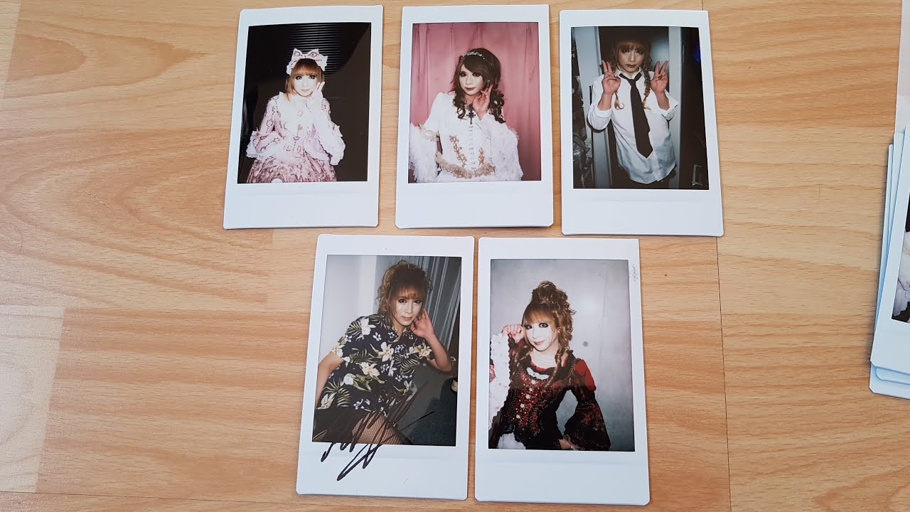 HIZAKI Autographed Cheki/Polaroid Photoset 2016-2017 - YouTube