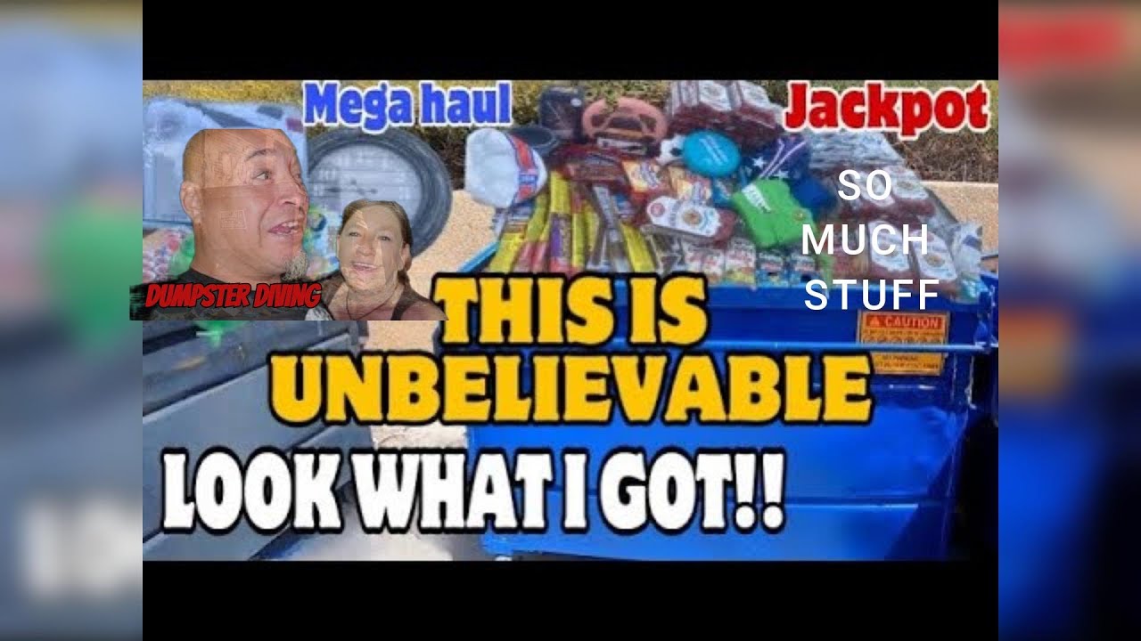 Dive into the WORLD of Dumpster Diving and Score BIG! - YouTube