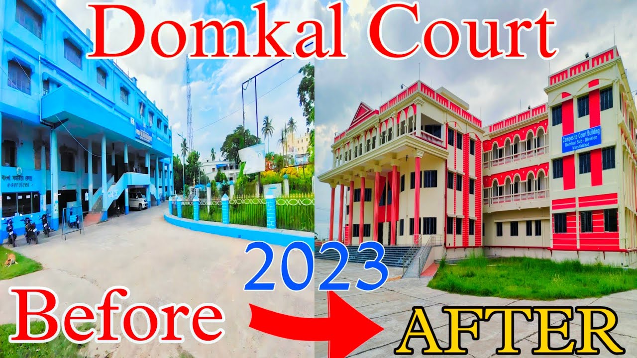 Domkal Court old to New look 👀 2023 - YouTube