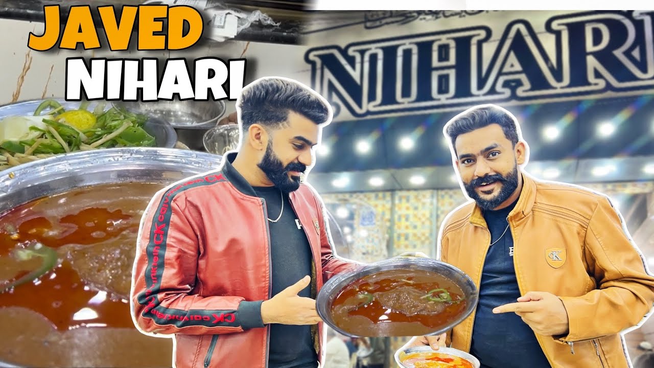 Karachi ki famous nihari 😍| Javed nihari | Lakho vines vlog - YouTube