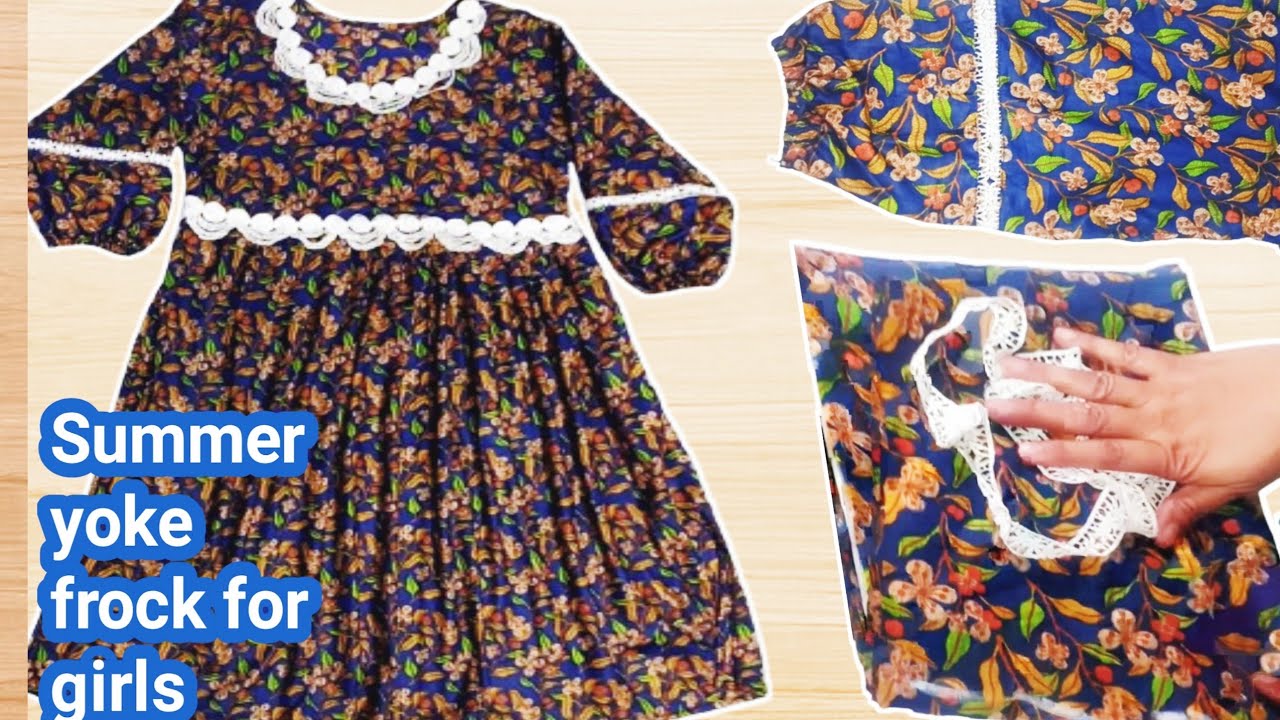 Body frock cutting stitching | chun frock design | Frock for beginners ...