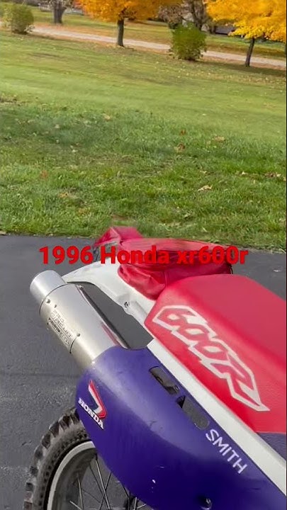 1996 Honda XR600r PRO CIRCUIT EXHAUST - YouTube