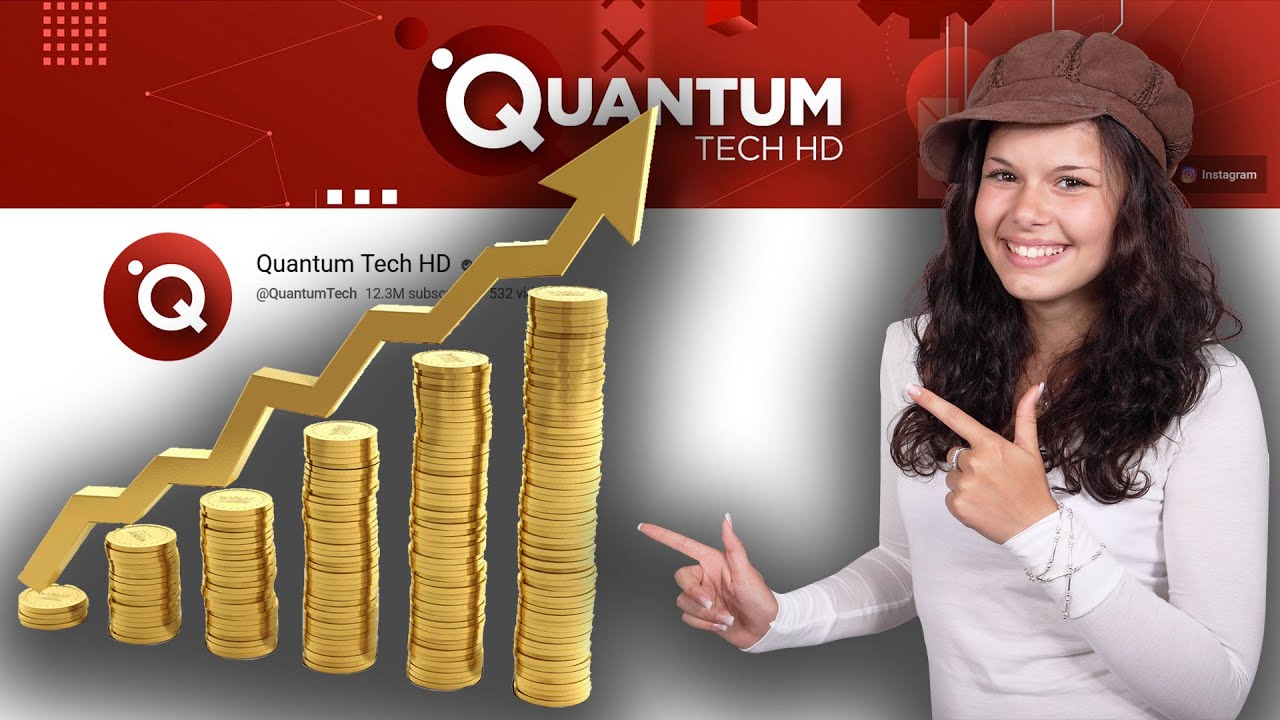 9.4 million dollars of income from YouTube in 7 years | Quantum Tech HD channel - YouTube