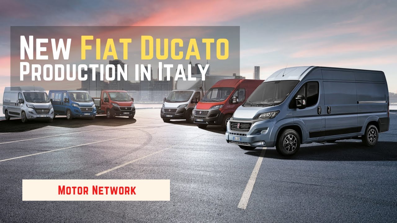 New Fiat Ducato Production in Italy | Fiat Factory | How Fiat Produce ...