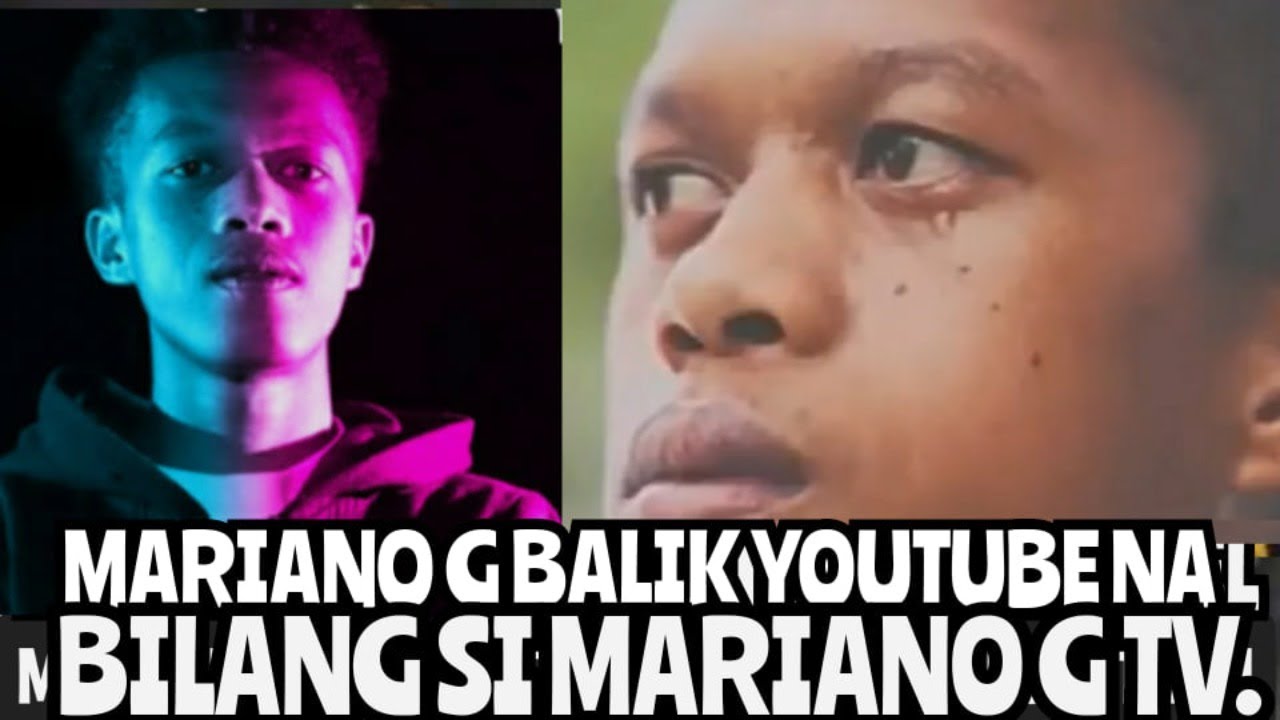 MARIANO G TV. MY BAGONG YOUTUBE CHANNEL - YouTube