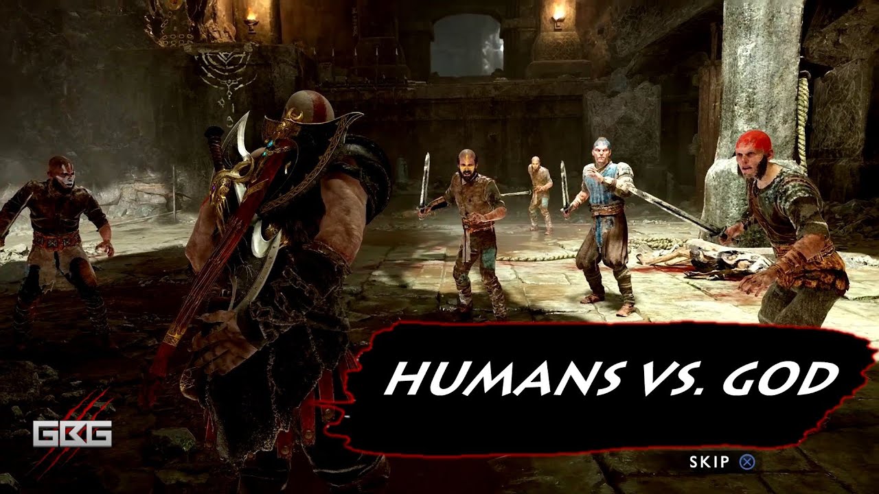 God of War - Humans VS. God - Level 1 Walkthrough Part 5 | GBG Play's ...