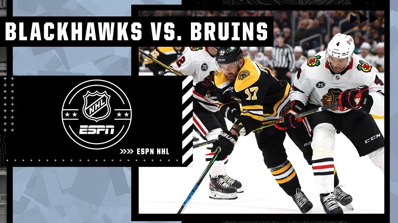 Chicago Blackhawks at Boston Bruins | Full Game Highlights - YouTube
