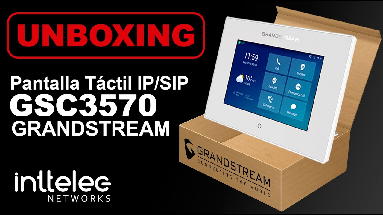 Unboxing de la Pantalla Táctil para control de acceso e ...