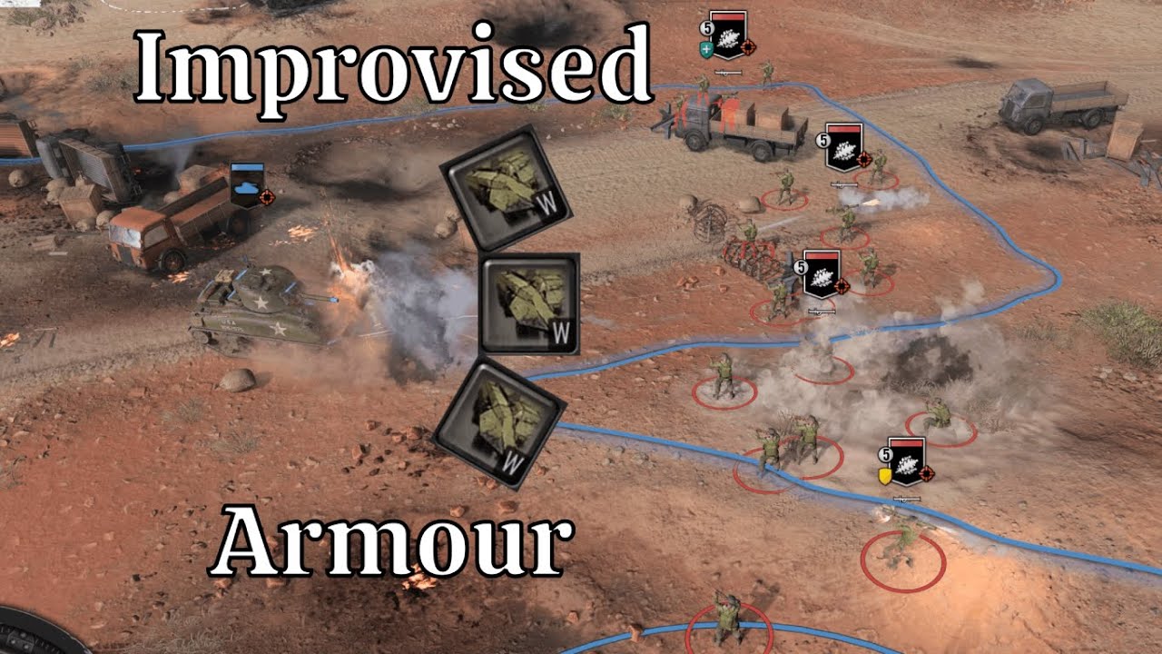 CoH3 Tips: Improvised Armour Upgrade - An Answer to the Schreck Blob ...