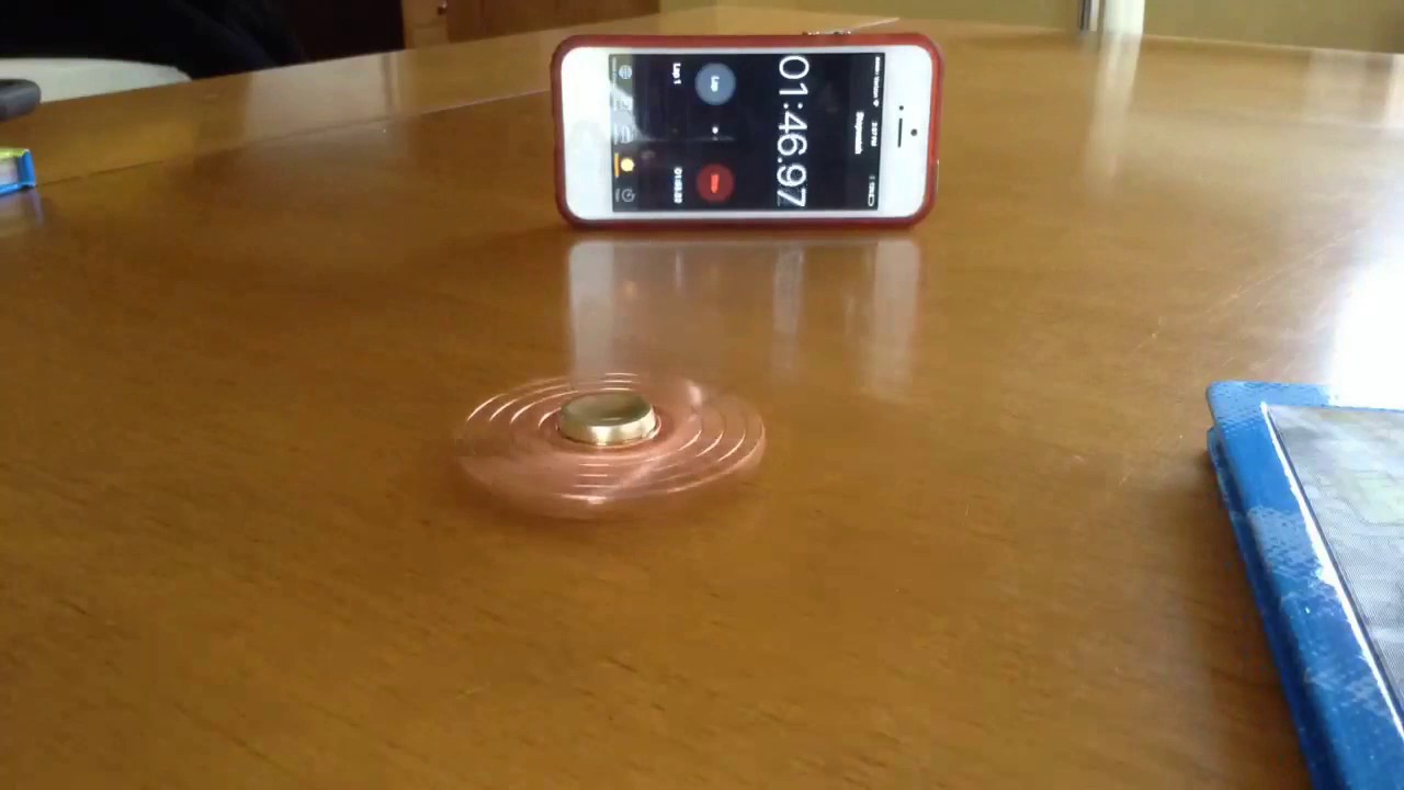 OVER 8 MINUTE FIDGET SPINNER SPIN TIME?!? - YouTube