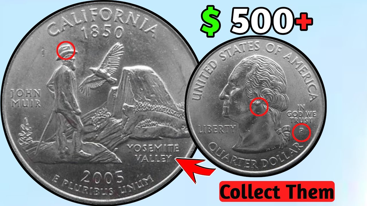 2005 California Quarter Worth Money - State Quarter Worth Money 💰 - YouTube