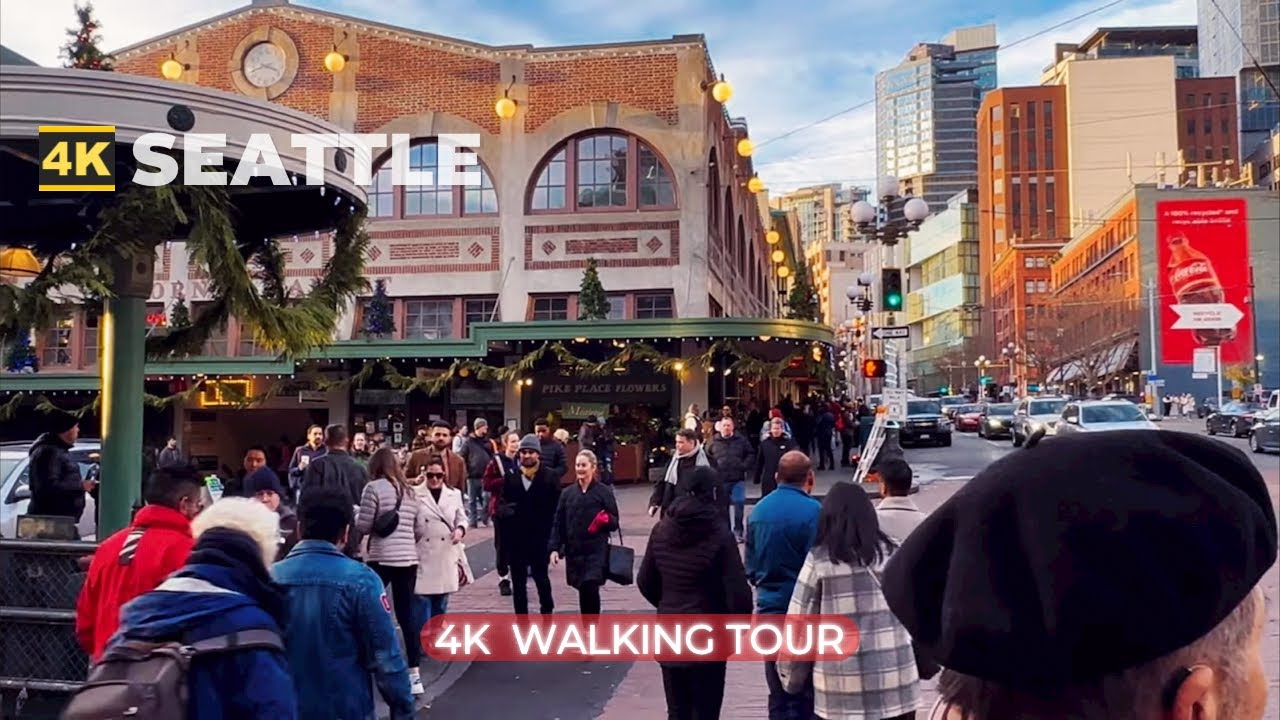 [4k] SEATTLE City Walk: Discovering the Market's Hidden Gem's - YouTube