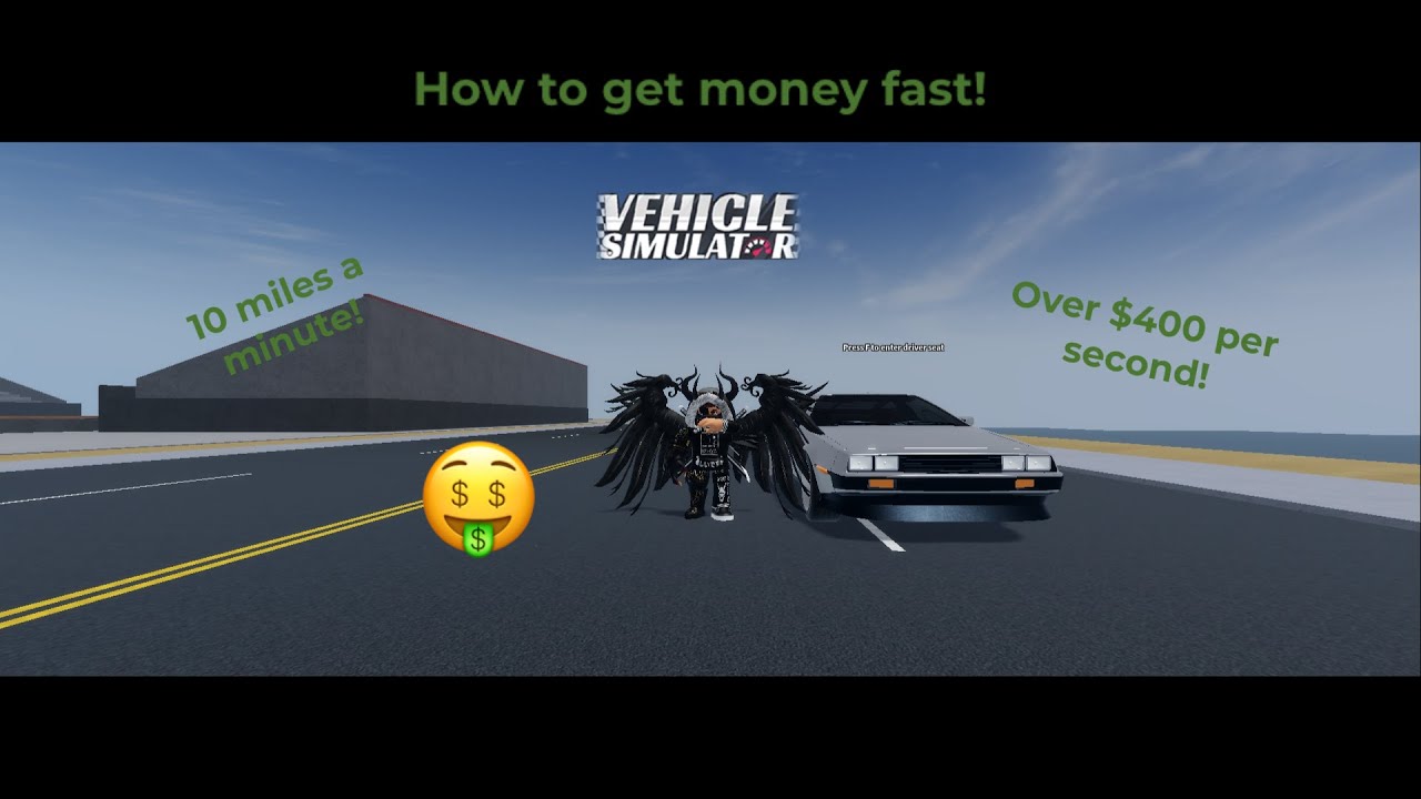 How to get money fast in Vehicle Simulator! | Roblox - YouTube