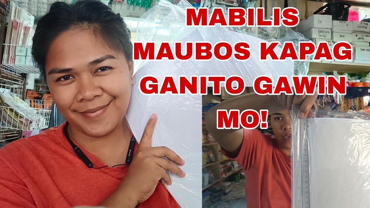 NEGOSYO TIPS SA PAG RE-REPACK | BOND PAPER | RTW ni Madam Claire - YouTube