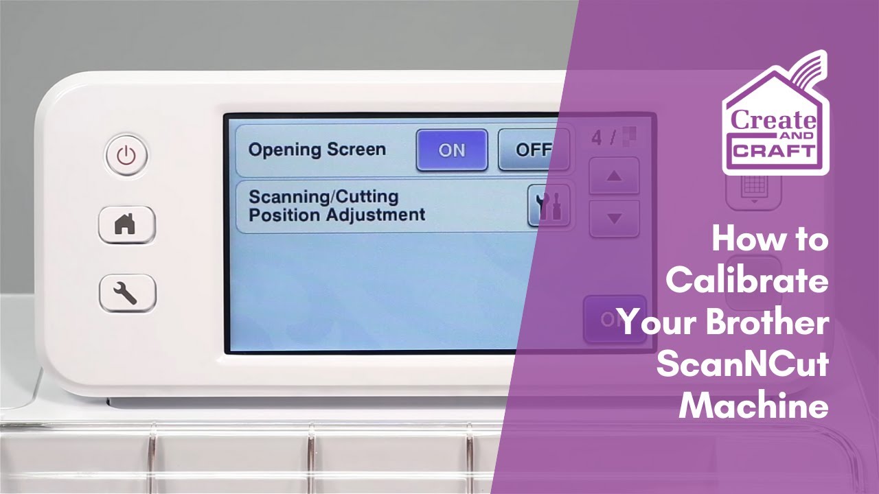 How to Calibrate Your Brother ScanNCut Machine | ScanNCut | Create and ...