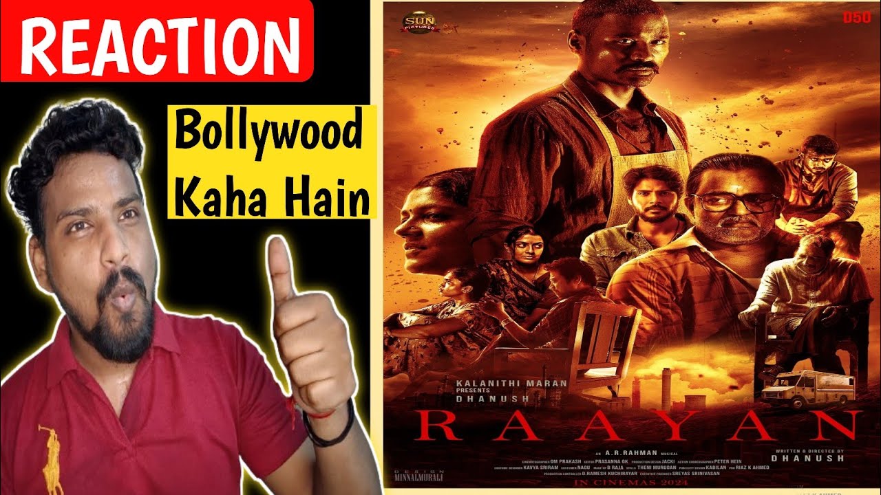 RAAYAN MOVIE TRAILER • REACTION Dhanush | MovieWala0000 - YouTube