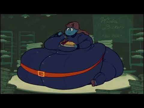 Violet Beauregarde pie binge