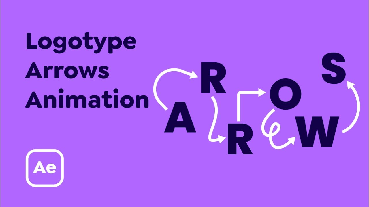 Logotype Arrows Animation [After Effects Tutorial] - YouTube