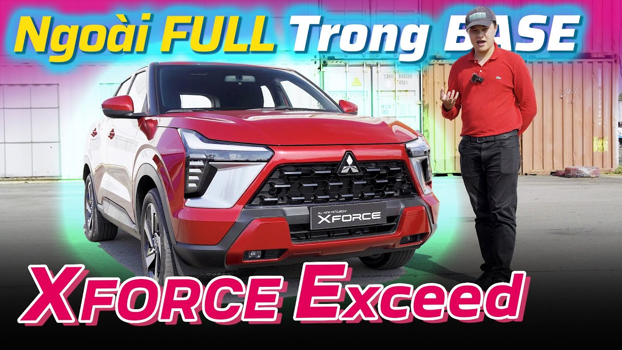 Chi tiết Xforce Exceed đang có giá 640 triệu: Ngoài nhìn Full, trong thì Base | Vlog Xe - YouTube