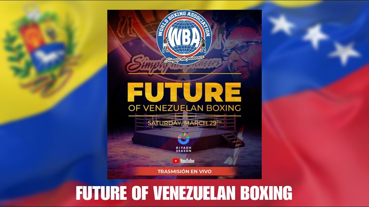WBA Future of Venezuelan Boxing March 29, 2025 - Boxeo AMB - YouTube