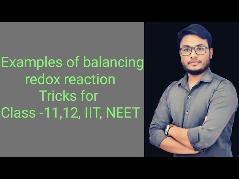 solution of balancing redox reaction|| tricky solution in 5 second ...