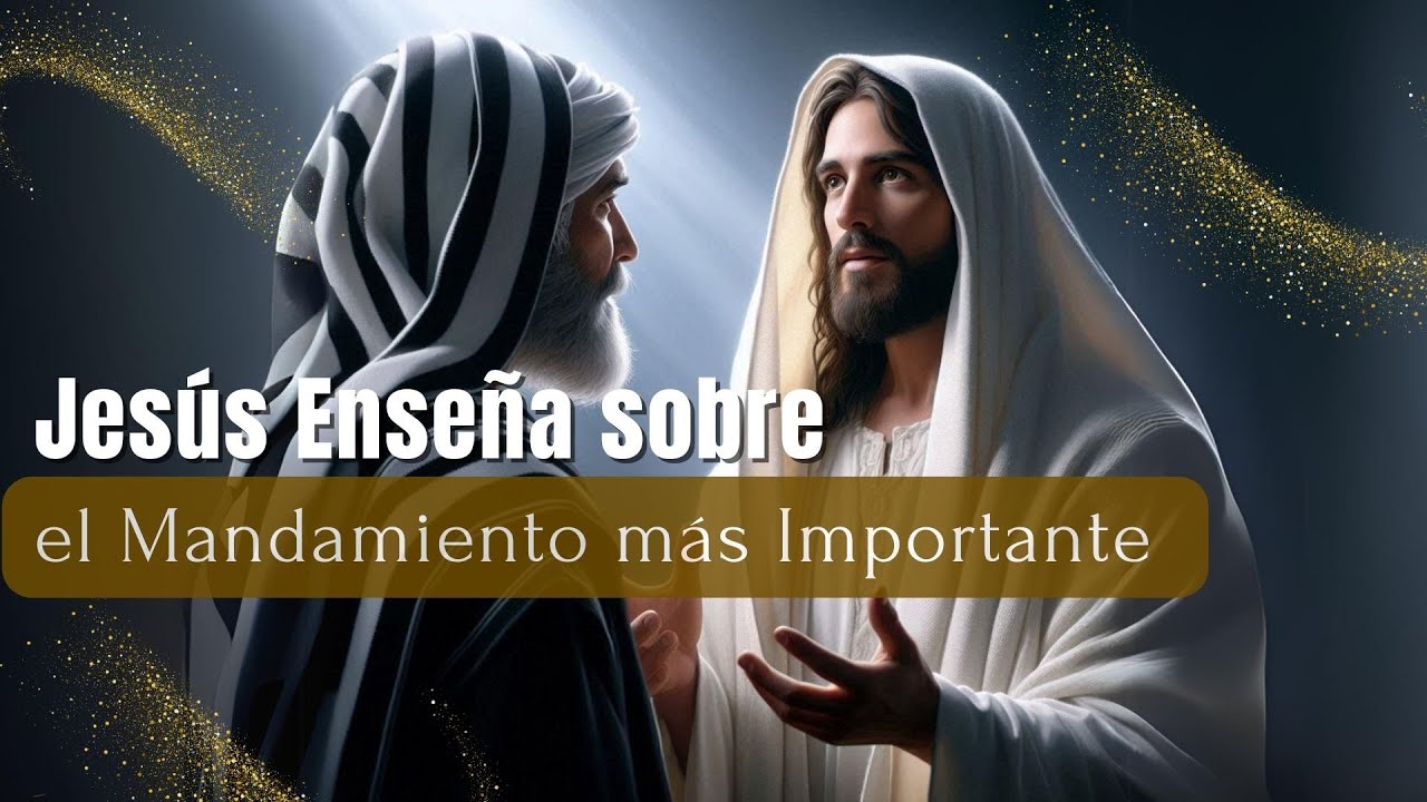 Jesús Enseña el Mandamiento más Importante 🌍 ️ Marcos 12:28-34 🙏🏻 El ...
