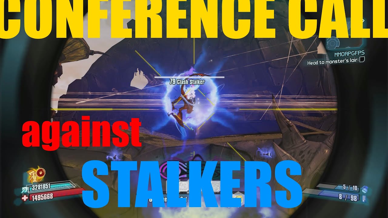 Borderlands 2 - Conference Call vs Stalkers - YouTube