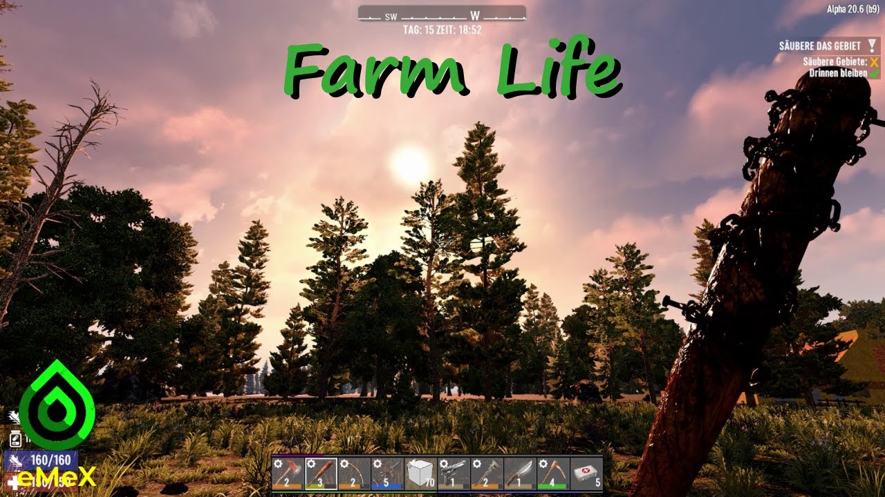 7 Days to Die - Farm Life EP 15 (Trader Jen) - YouTube