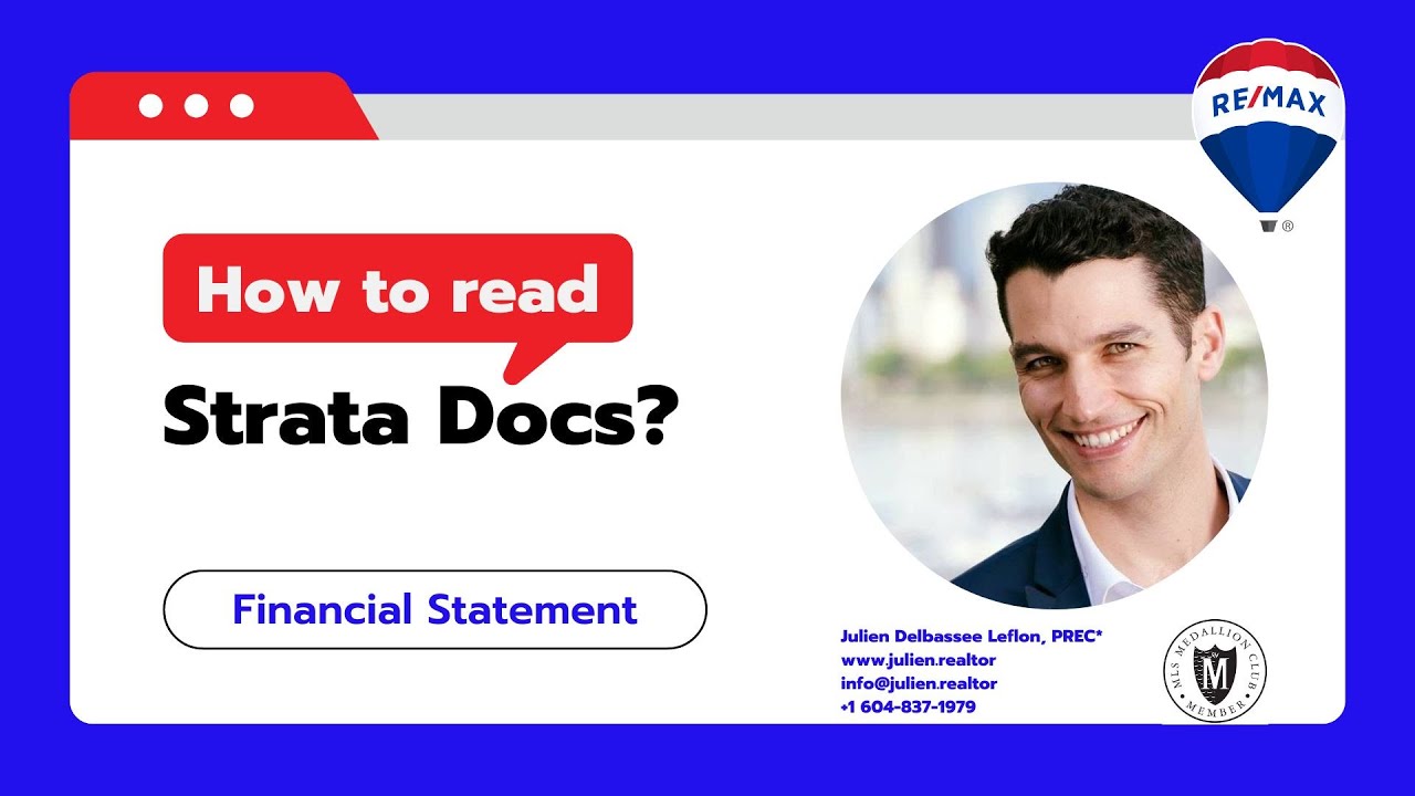 Strata Doc Series Financial Statement - YouTube