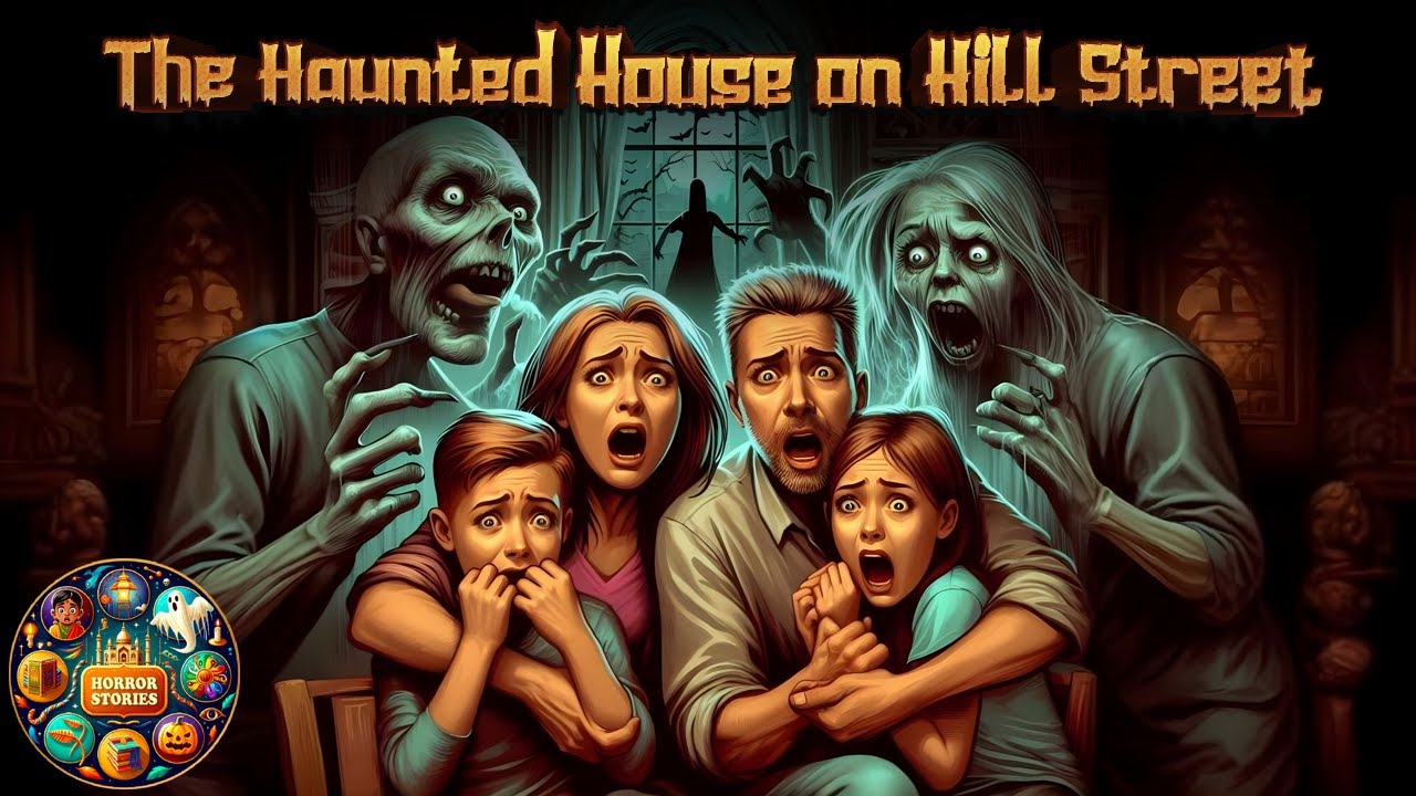 Haunted House of Hill Street | Scary Story | English Horror Tale ...